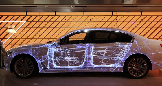 BMW projection mapping and innovative storytelling | AV Magazine