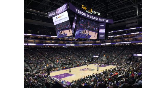 Absen and Panasonic deliver NBA's first 4K Ultra HD centre hung displays