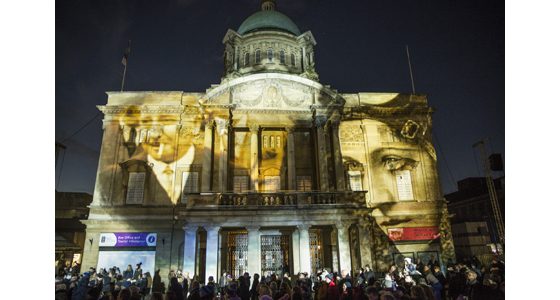 Bluman brings Made in Hull to life with projection mapping | AV Magazine