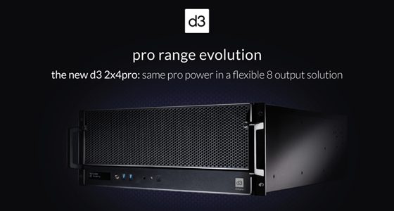 d3 extends its media server portfolio with 2x4pro launch | AV Magazine