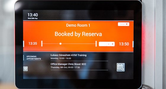 ONELAN and NFS partner for room and resource booking solution