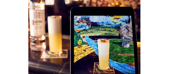 World-first AR cocktail menu turns drinking into an art | AV Magazine