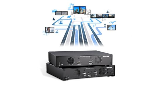Matrox launches low-bitrate 4K60 KVM-over-IP extender