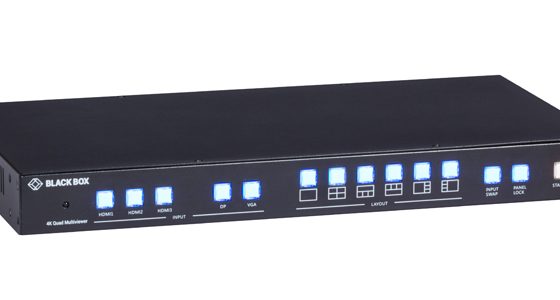 Black Box launches 4K Quad Multiviewer | AV Magazine