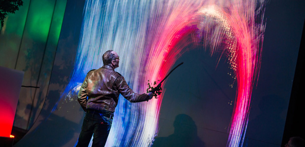 Hawthorn interactive waterfall makes a splash at Adobe Summit | AV Magazine