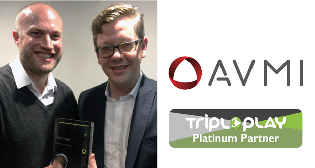 AVMI named first Tripleplay platinum partner | AV Magazine