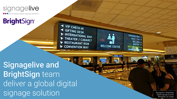Signagelive and BrightSign announce full integration | AV Magazine