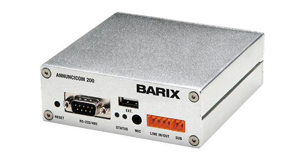 Barix to bridge divide between paging and audio at ISE | AV Magazine