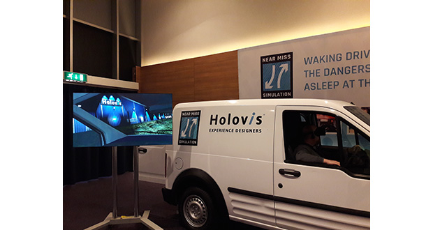 The all-too realistic near-miss driving fatigue simulator | AV Magazine