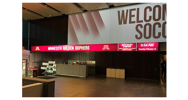 US university installs ribbon-style Daktronics LED displays | AV Magazine