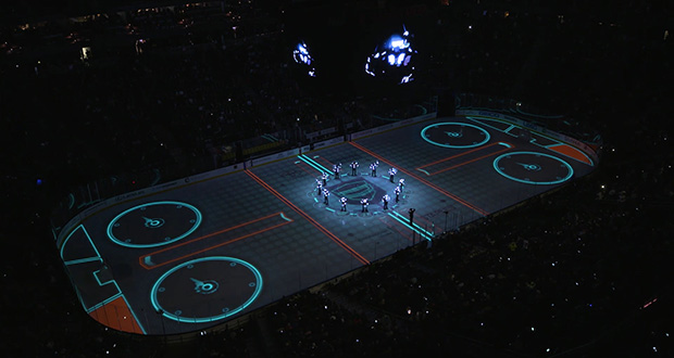 Christie-based projection mapping engages hockey fans | AV Magazine