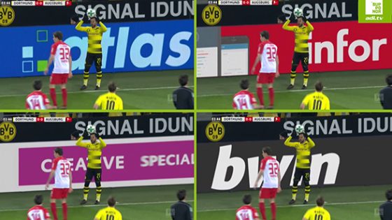 German football approves Virtual Hybrid LED ad technology | AV Magazine