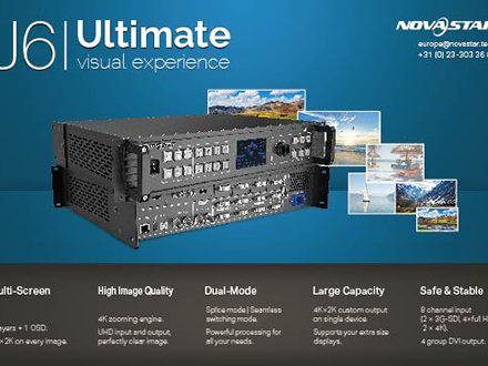 NovaStar launches multi-screen video splicing processor