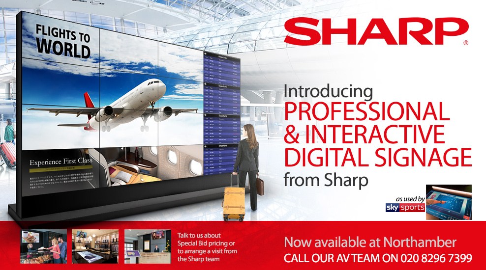 Sharp appoints Northamber as UK distributor | AV Magazine