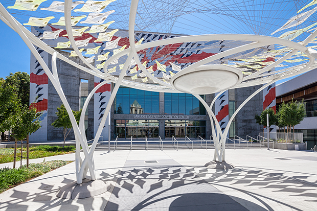 Meyer Sound's overhead self-powered exhibit hall system | AV Magazine