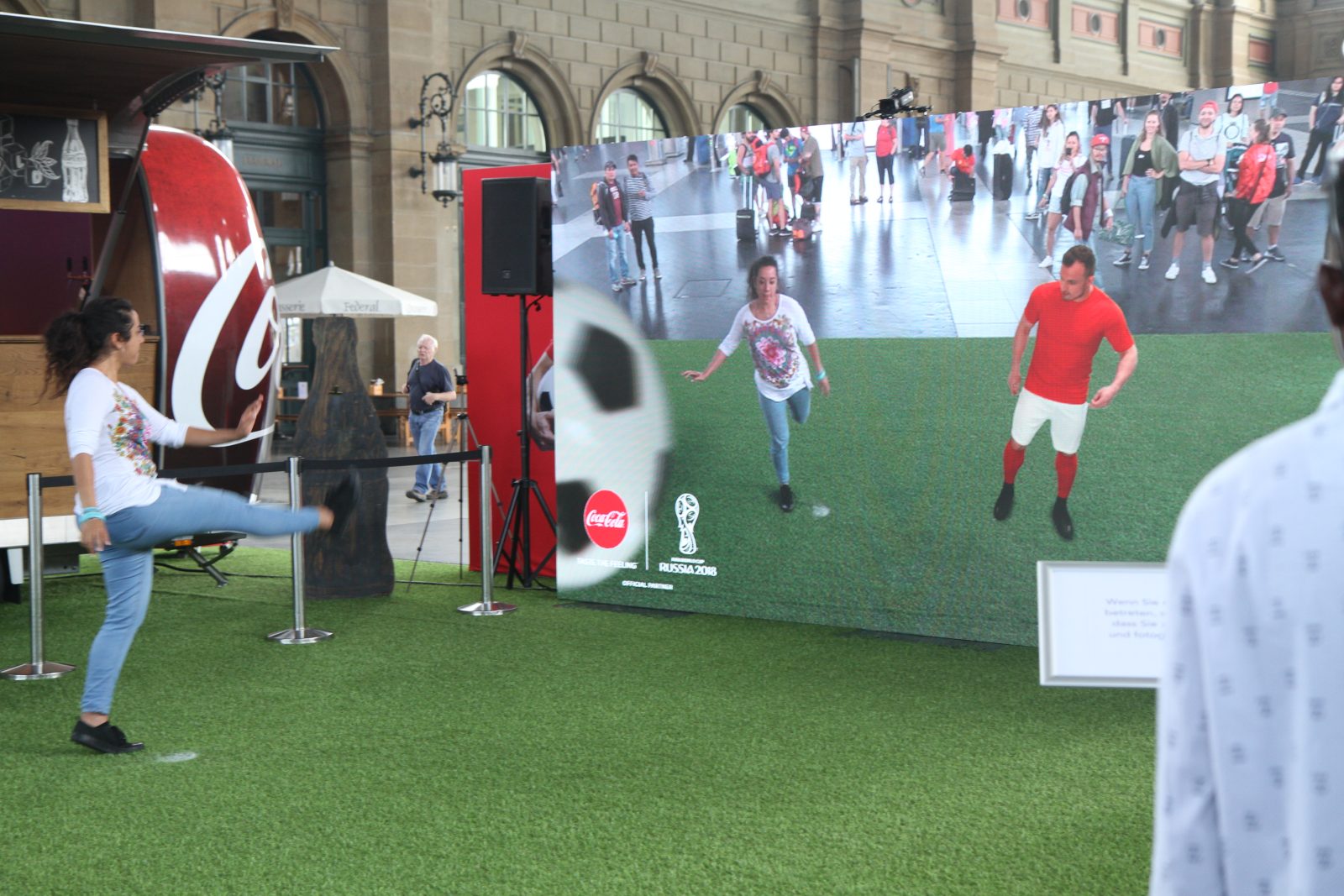 Grand Visual scores with augmented reality football experience | AV ...