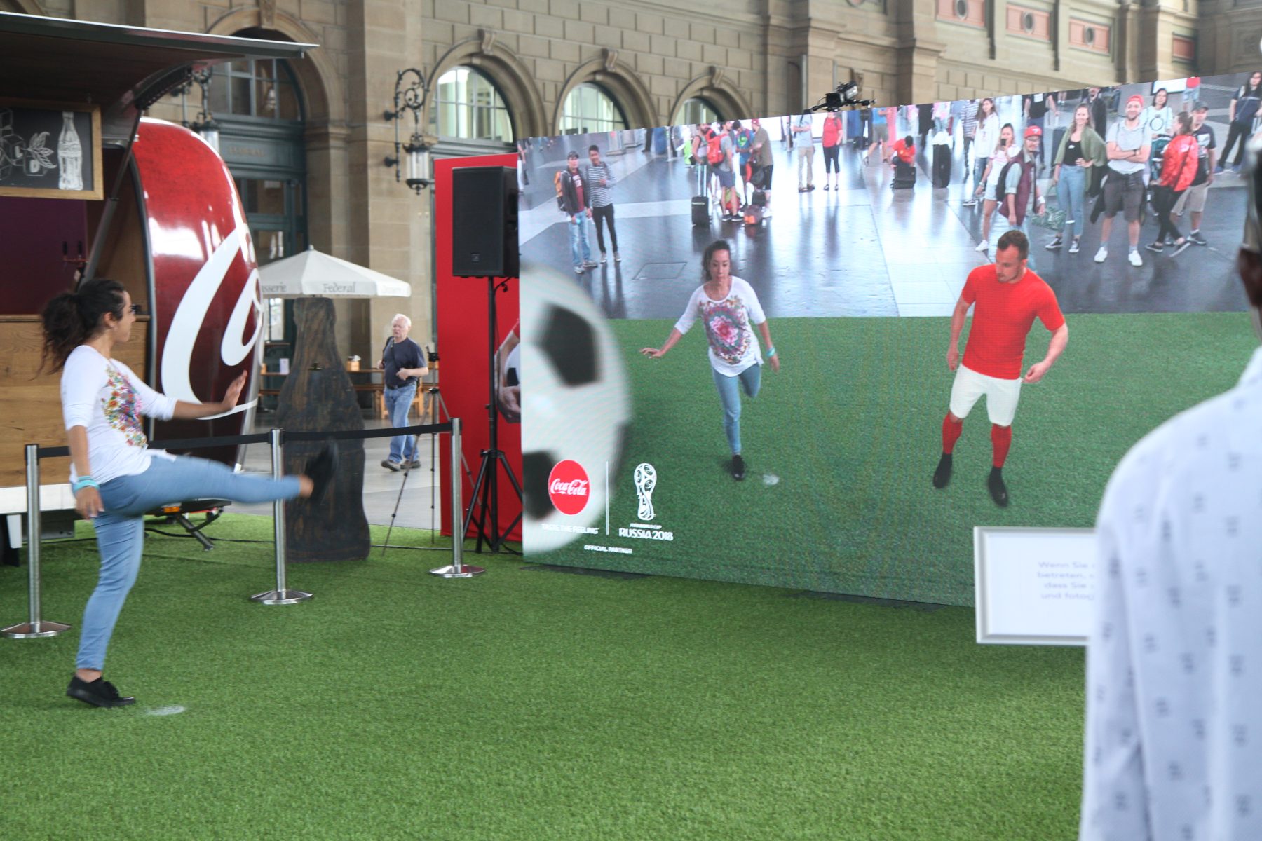 Grand Visual scores with augmented reality football experience | AV ...