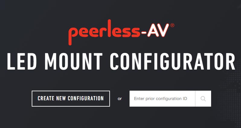 Peerless-AV introduces LED Video Wall Configurator | AV Magazine