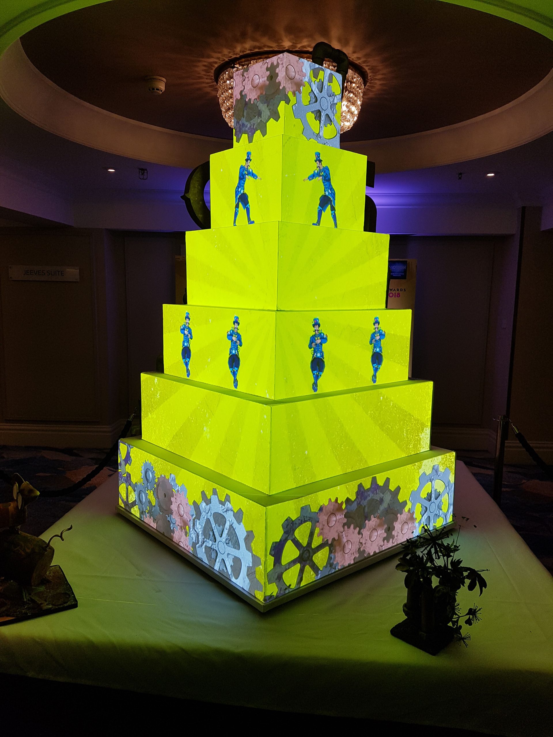 The magic behind the AV Awards projection mapped cake | AV Magazine