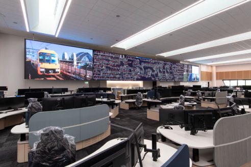 Sydney Trains' 41-million pixel control room LED display | AV Magazine