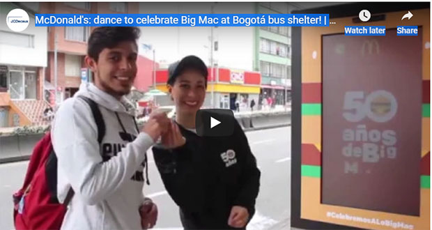 The McDonald's Big Mac digital signage dance | AV Magazine