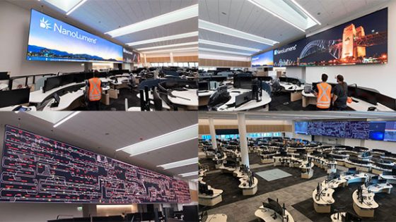Sydney Trains' 41-million pixel control room LED display | AV Magazine