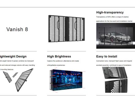 ROE Visual launches Vanish 8 transparent LED screen