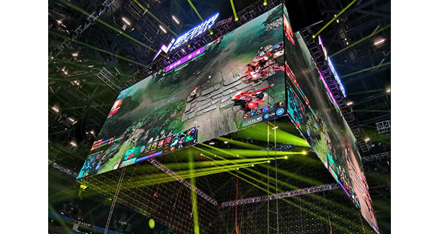 Four-sided LED display livestreams Chinese esports finale | AV Magazine