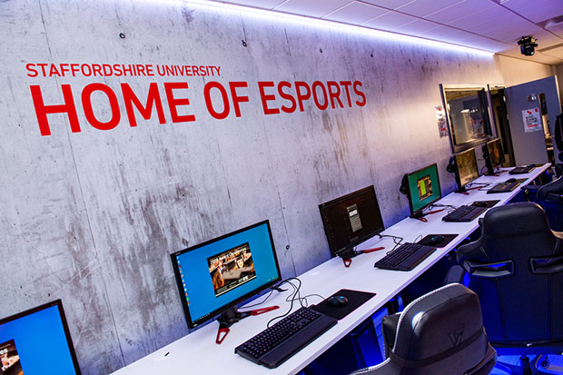 University Esports Hub training room outfitted by Pure AV | AV Magazine