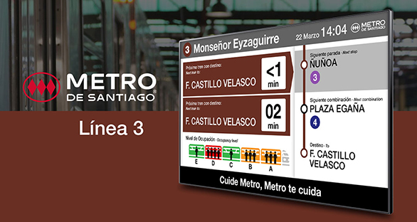 Metro De Santiago Logo