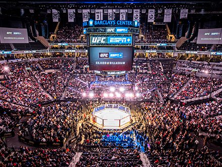 The UFC sound system that packs a fast in-and-out punch