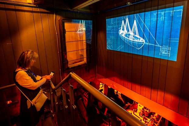 Multichannel projection surrounds pioneering polar vessel | AV Magazine