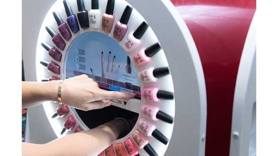 The VR nail polish test and a 400 display pod retail roll-out | AV Magazine