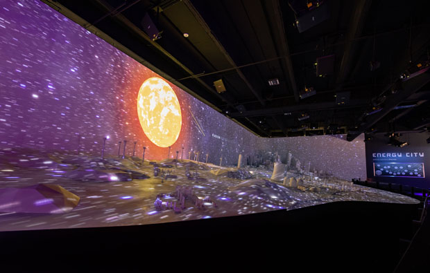 Vivitek laser projectors put the energy into museum exhibit | AV Magazine