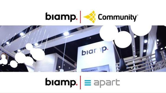 Biamp buys Community Loudspeakers and Apart | AV Magazine