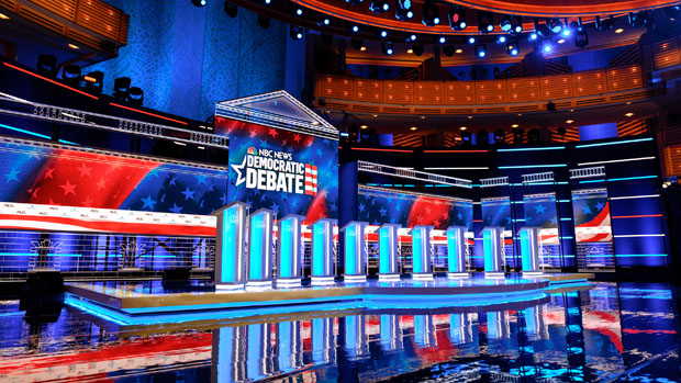 LED tiles beat video wall in presidential debate | AV Magazine