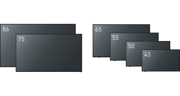 Panasonic unveils six new 4K entry displays