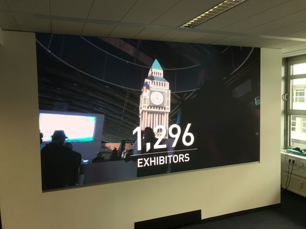 ISE HQ installs Digital Projection 3D LED video wall | AV Magazine