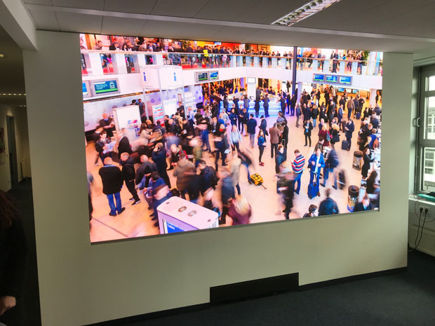 ISE HQ installs Digital Projection 3D LED video wall | AV Magazine
