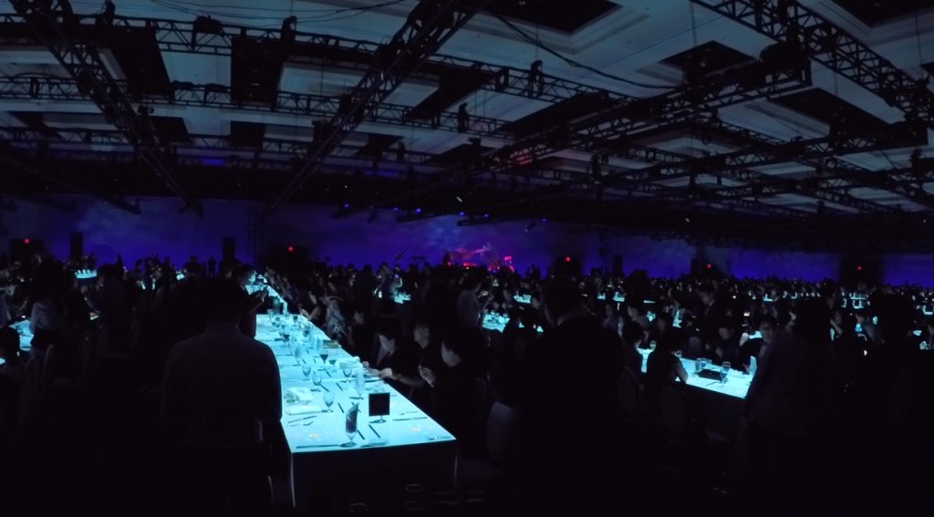 Amway's world-record 224-projector table mapping | AV Magazine