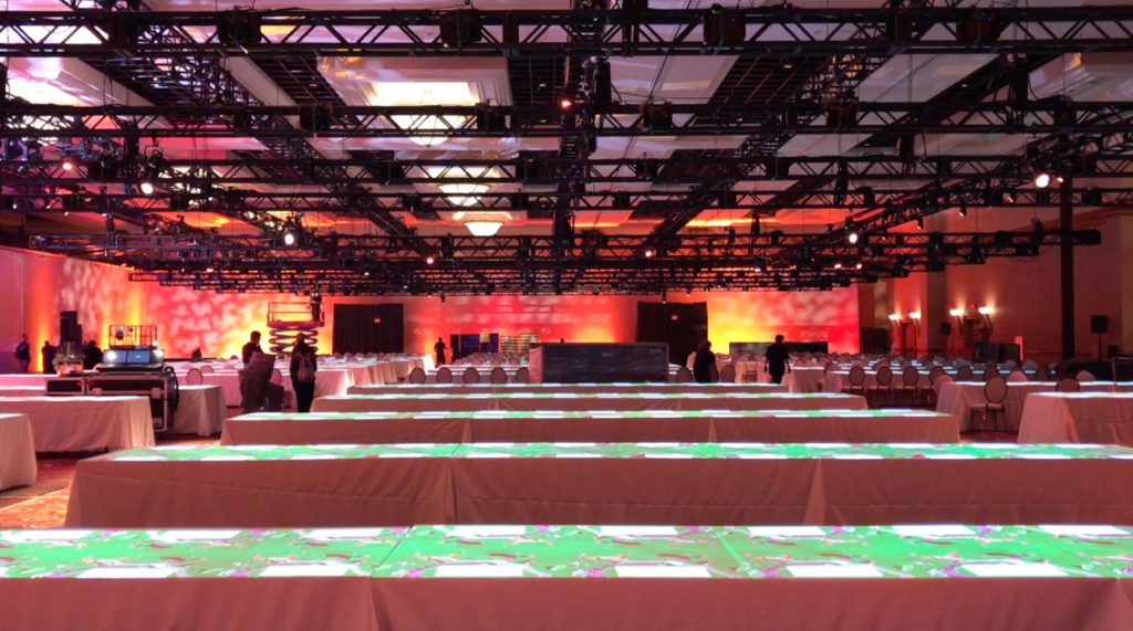 Amway's world-record 224-projector table mapping | AV Magazine