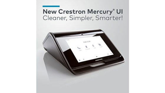 Crestron Mercury UI made simpler and more refined | AV Magazine