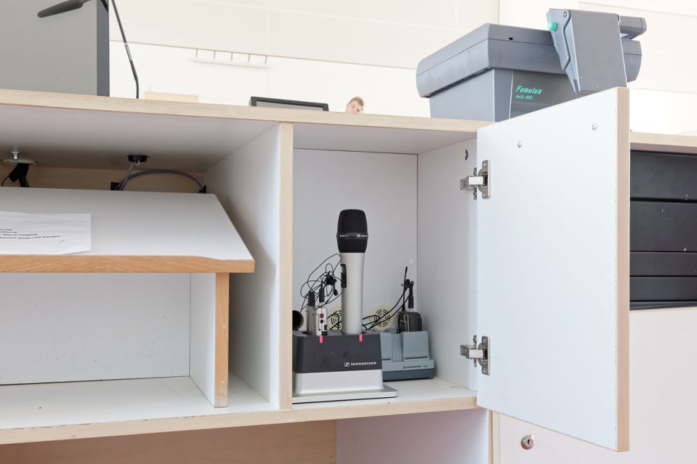 A college sound system with 53 wireless channels | AV Magazine