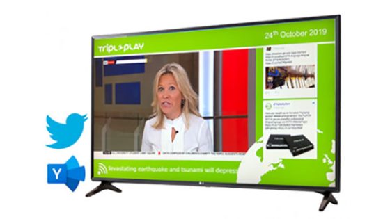 Tripleplay adds social media support to digital signage | AV Magazine
