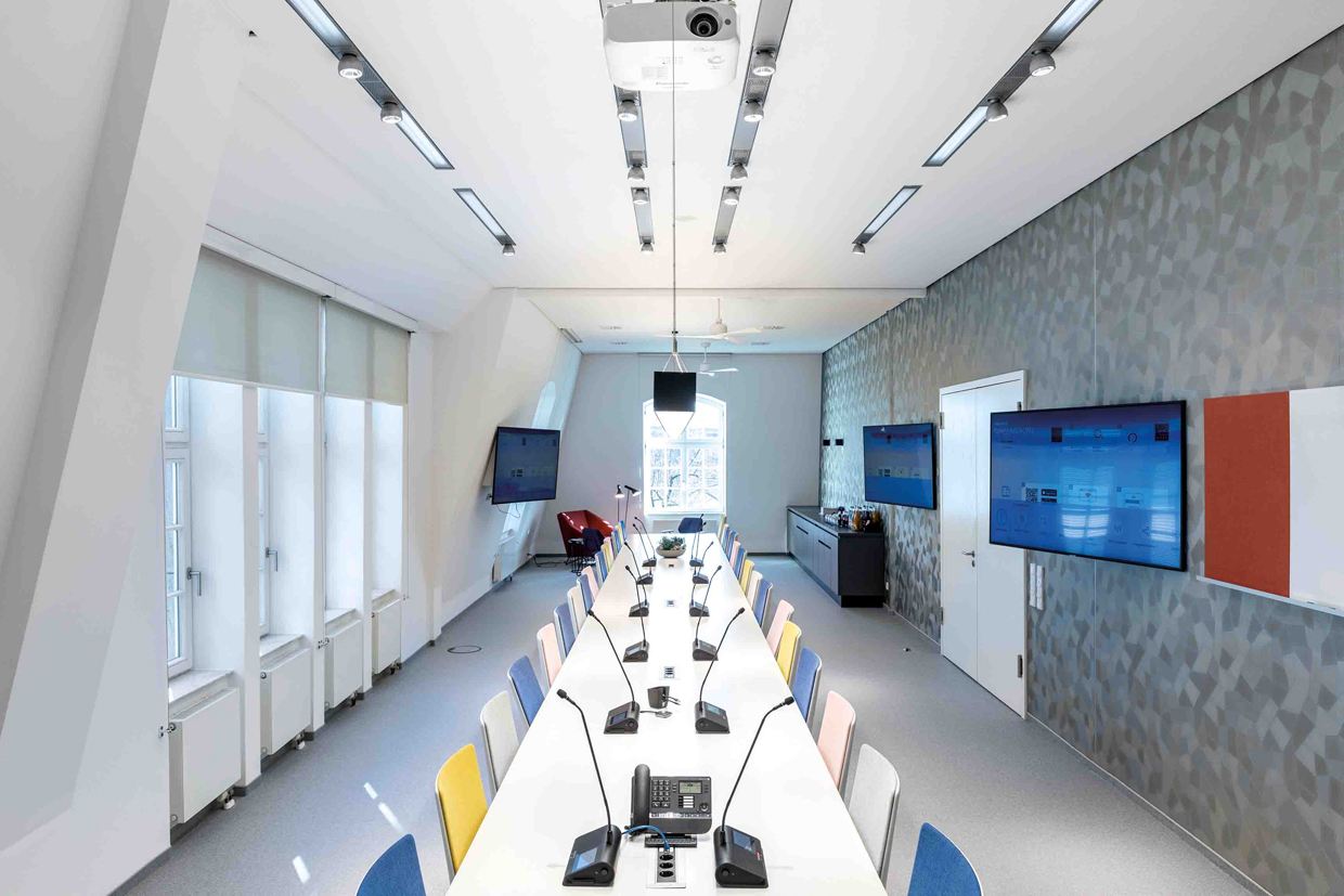 Shure wireless audio serves 80-hotel company HQ | AV Magazine