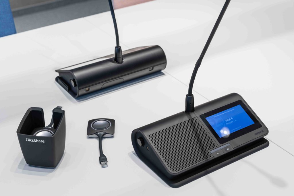 Shure wireless audio serves 80-hotel company HQ | AV Magazine
