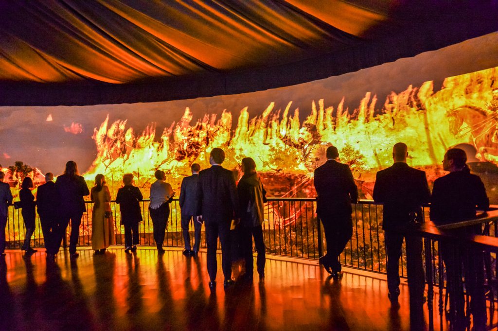 Circular projections are bigger than a football field | AV Magazine