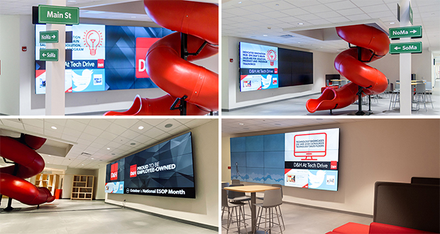 Distributor walks the talk with HQ AVoIP video wall | AV Magazine