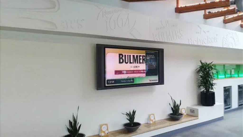 Heineken digital signage integrated with Poly VC | AV Magazine