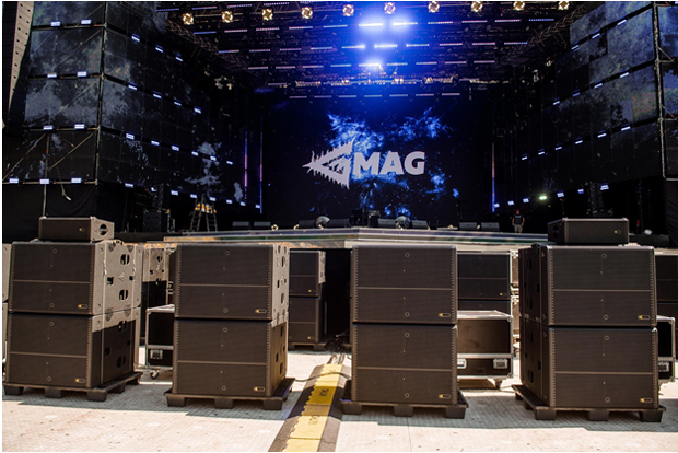 Scalable line arrays debut in Ukraine's largest arena